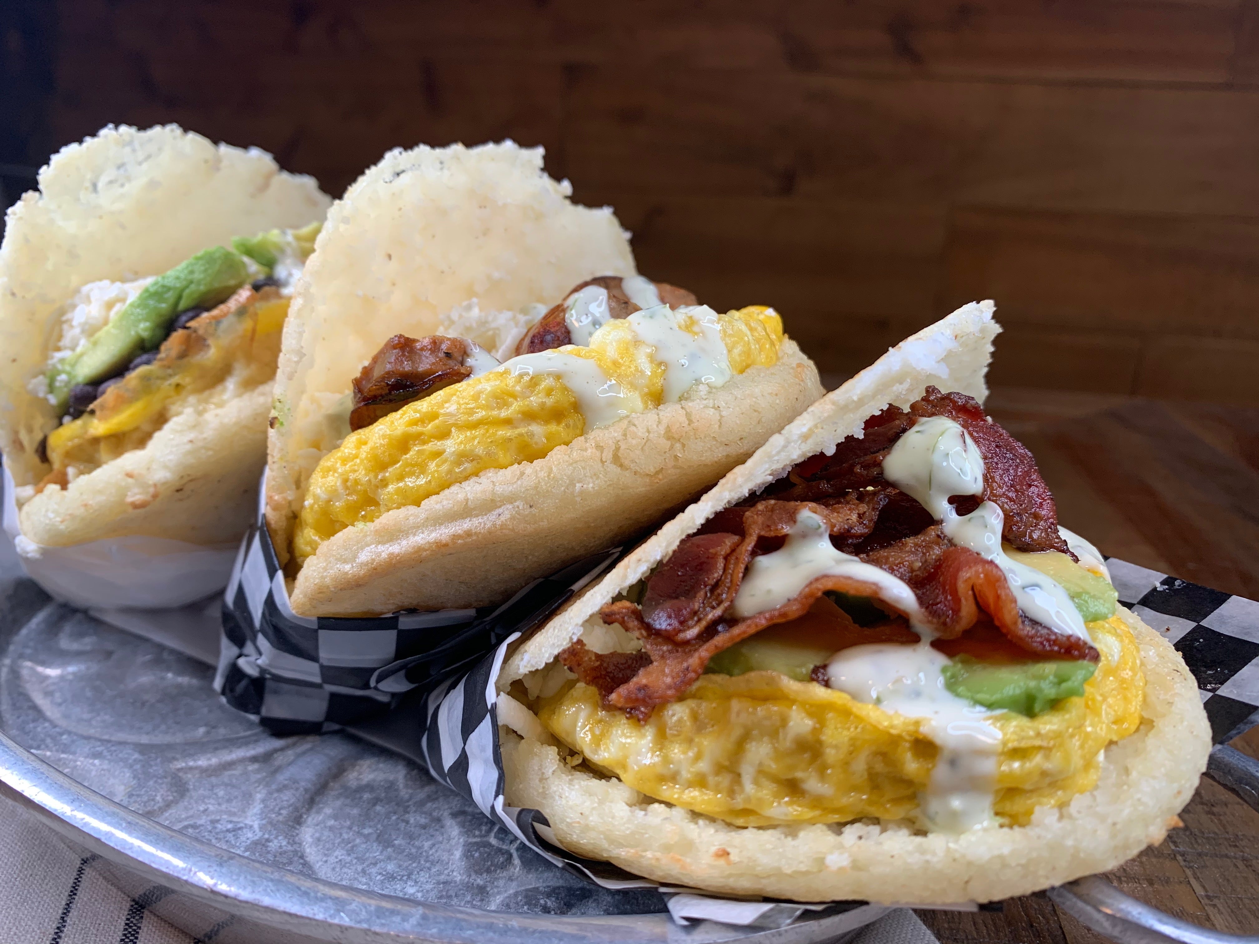 Breakfast Arepas (All day) – Gooney's